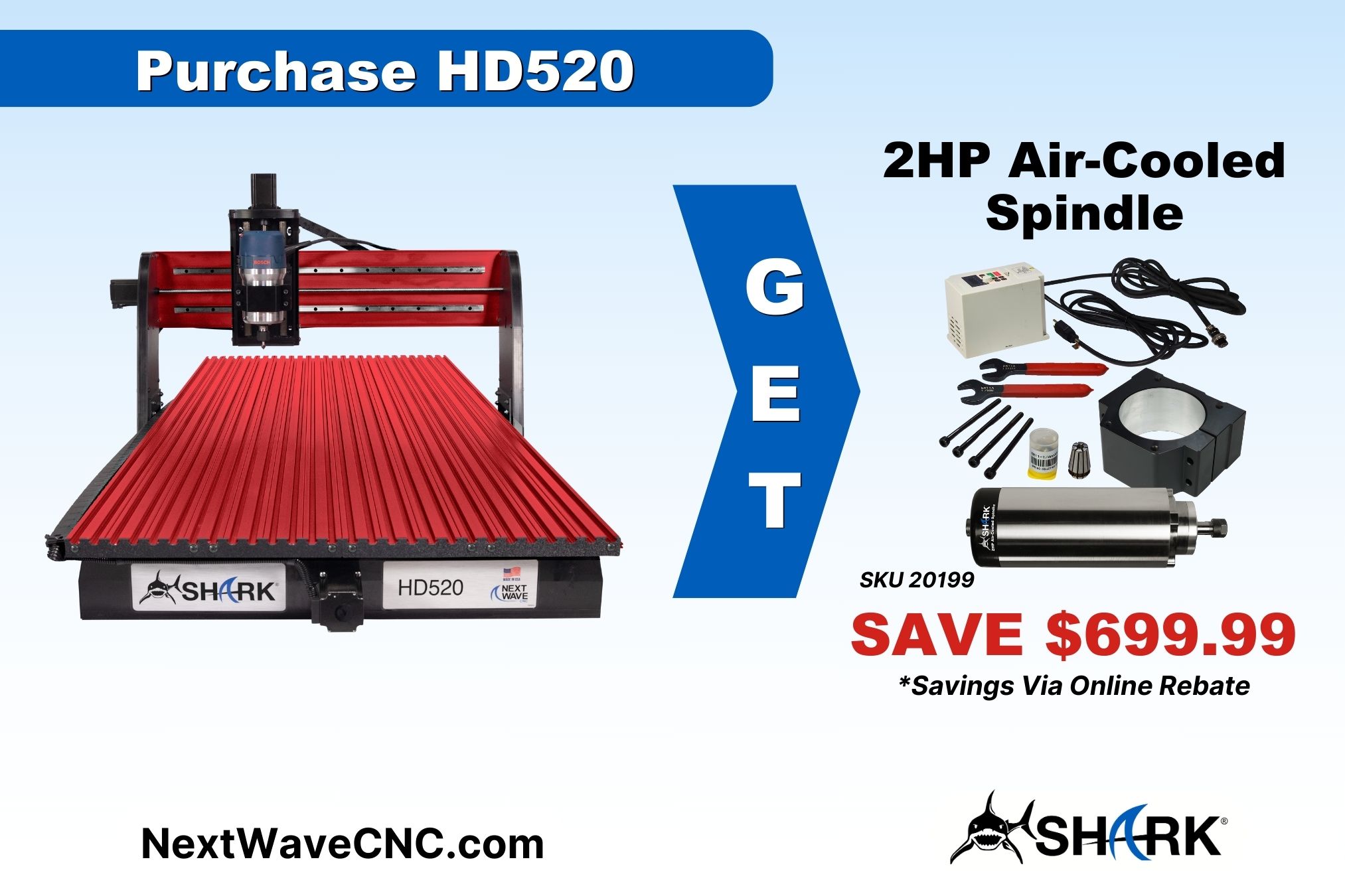 SHARK HD520® - NextWave CNC